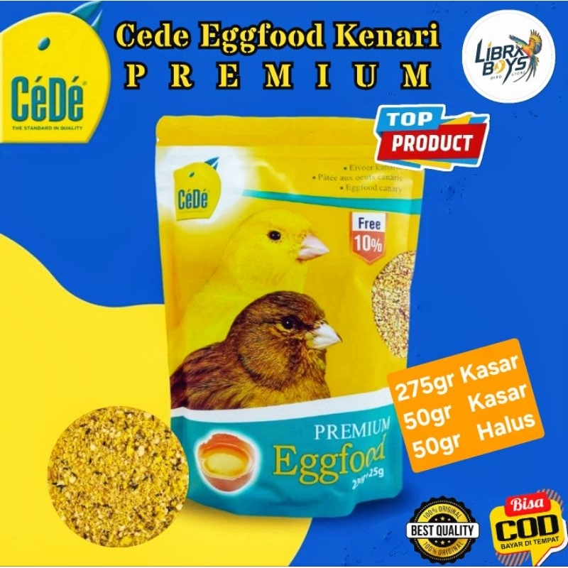 Jual CEDE EGGFOOD PREMIUM KENARI Kasar & Halus Pakan Burung Kaya ...