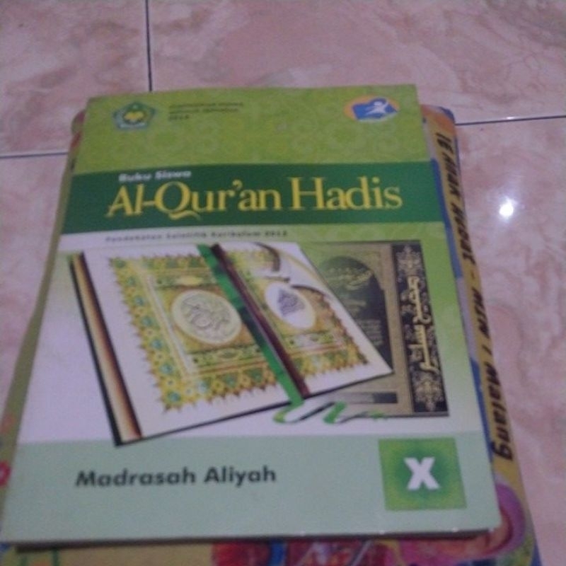 Jual BUKU SISWA AL-QURAN HADIS MADARASAH ALIYAH KELAS X | Shopee Indonesia