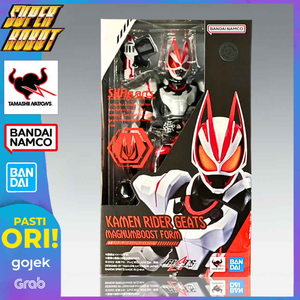 Jual 𝗕𝗔𝗡𝗗𝗔𝗜 SHF Kamen Rider Geats Magnum Boost Form - SHFiguarts Tamashii Nations | Shopee Indonesia