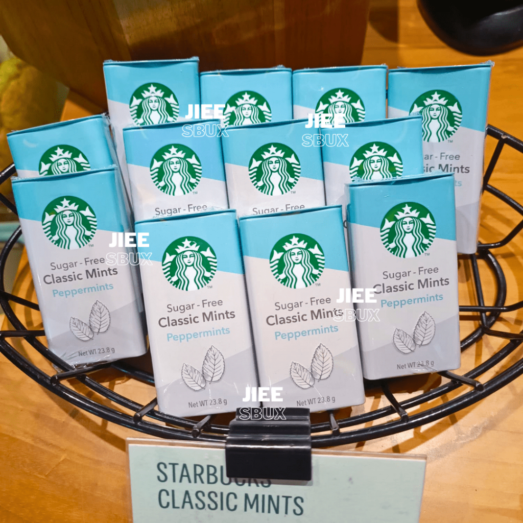 Jual Starbucks Sugar Free Classic Mints Peppermint Candy Permen Rasa ...