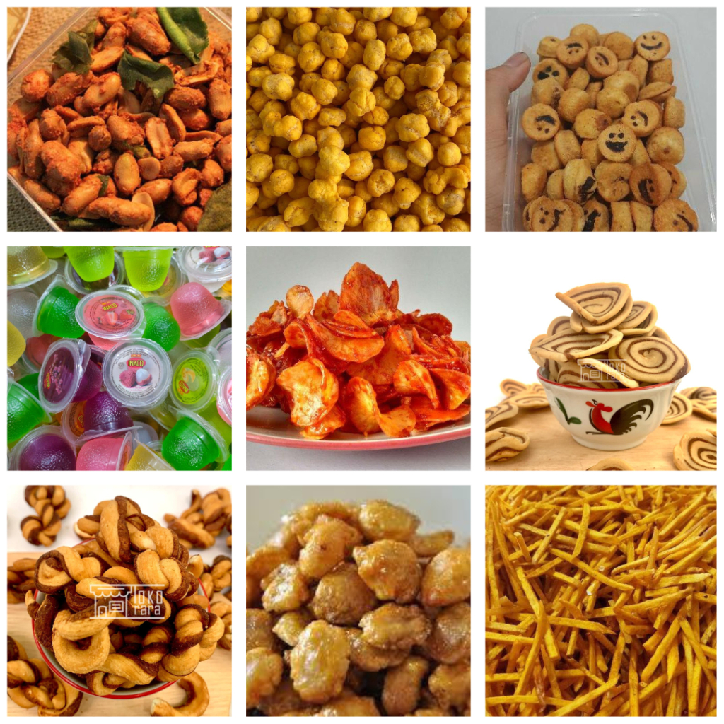 Jual 500gr Aneka Snack Camilan Jajanan Lebaran Isi Toples Acara Cemilan Asin Gurih Manis Pedas ...