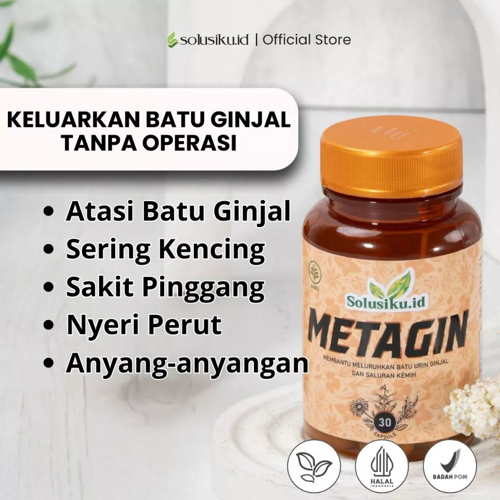 Jual METAGIN ORIGINAL Obat Penghancur Batu Ginjal Dan Kencing Batu | Shopee Indonesia