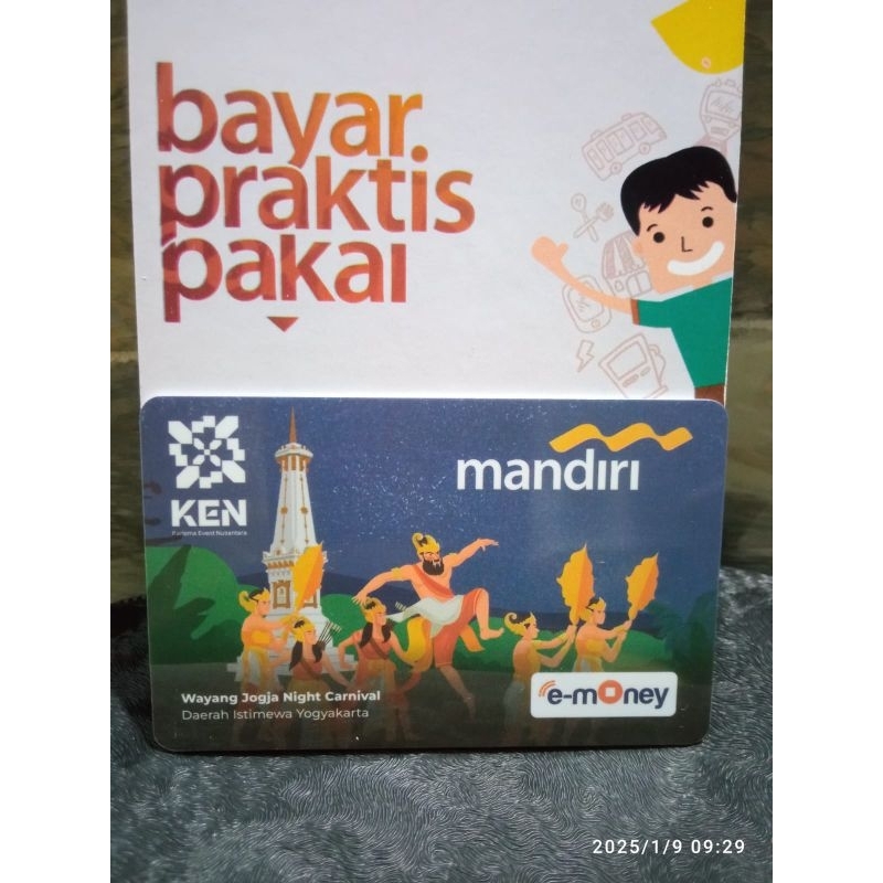 Jual emoney original bank mandiri KEN etoll | Shopee Indonesia