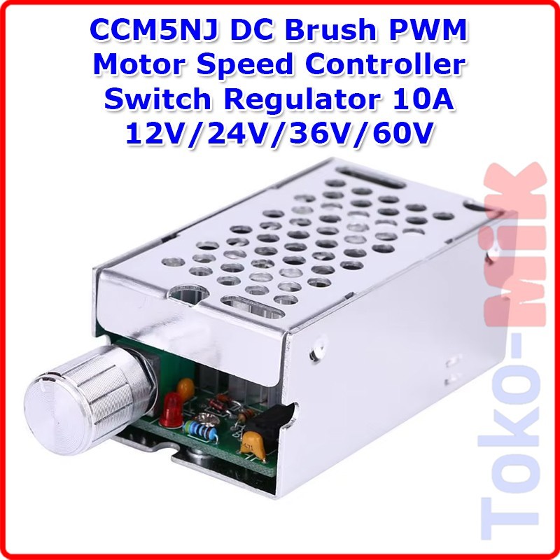 Jual DC 12V/24V/36V/60V 10A PWM SPEED MOTOR CONTROL LED DIMMER CONTROLLER | Shopee Indonesia
