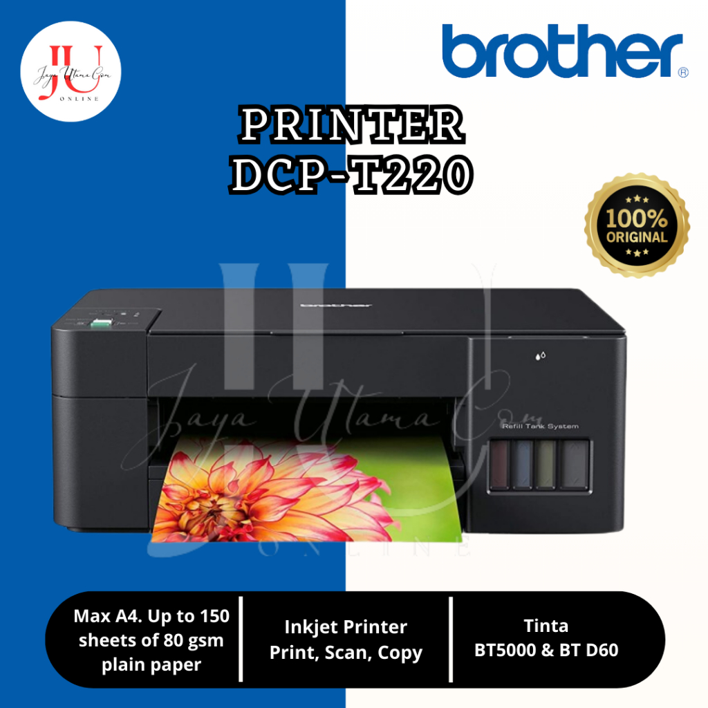 Jual PRINTER BROTHER DCP-T220 / DCP T220 / T 220 Print Scan Copy ...