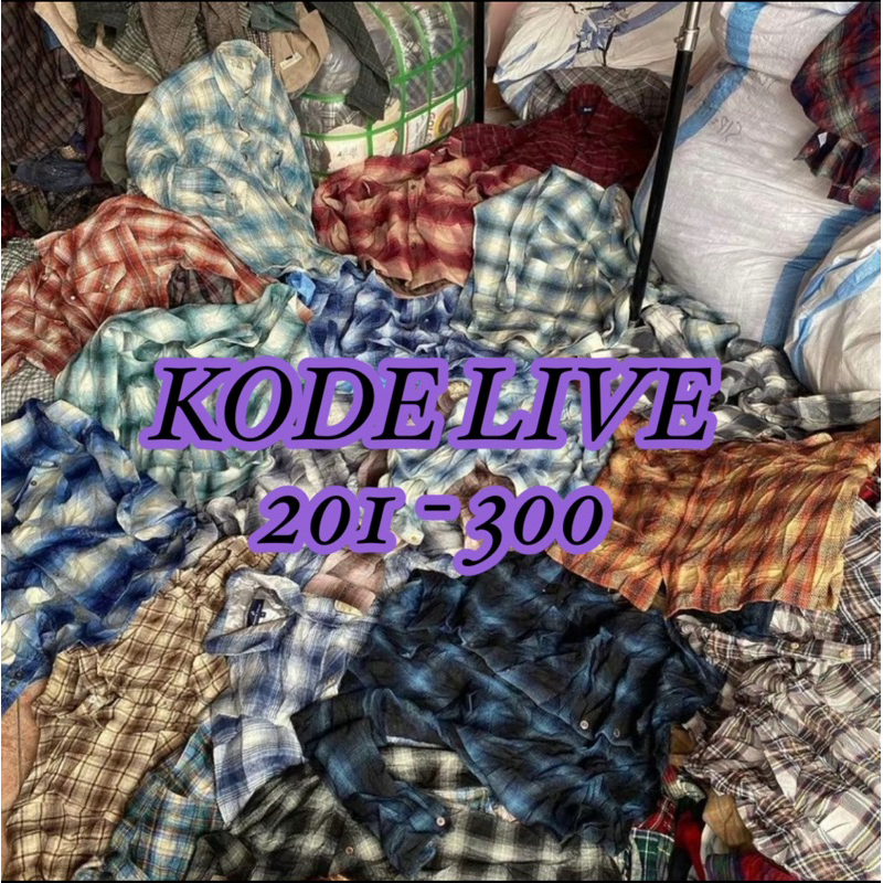 Jual KODE LIVE 201 - 300 [FLANNEL PRIA KATUN/WOOL PREMIUM] | Shopee ...