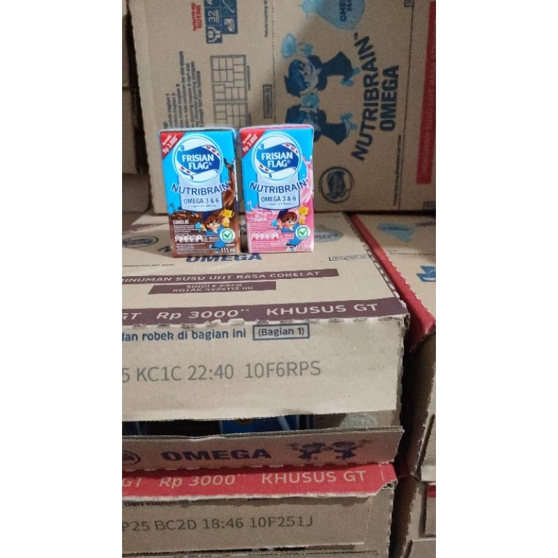 Jual SUSU FRISIAN FLAG NUTRIBRAIN OMEGA UHT 110ML ISI 36 DUS KARTON ...