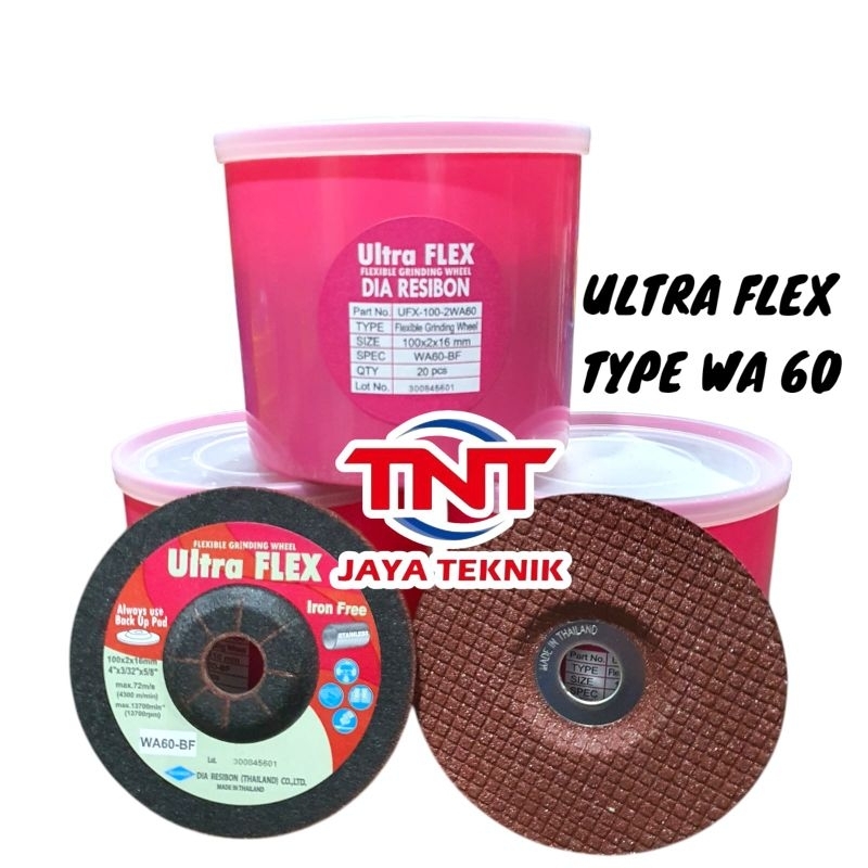 Jual ULTRA FLEX WA 60 BATU GERINDA POLES ULTRA FLEX WA60-BF / BATU ...