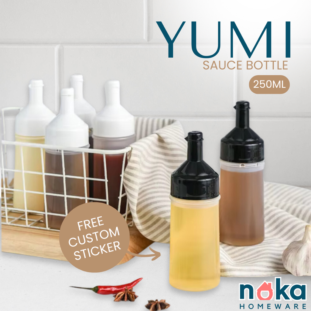 Jual NOKA | YUMI Squeezed Bottle Sauce Botol Saus Sambal Kecap Estetik ...