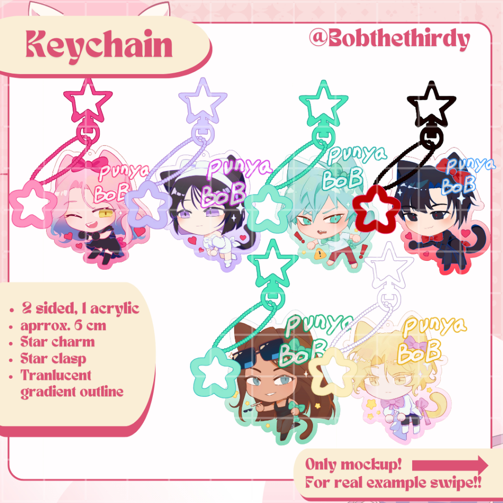 Jual ALIEN STAGE/ALNST CAT KEYCHAINS | Fanmerch | Ivan, Till, Mizi, Sua ...