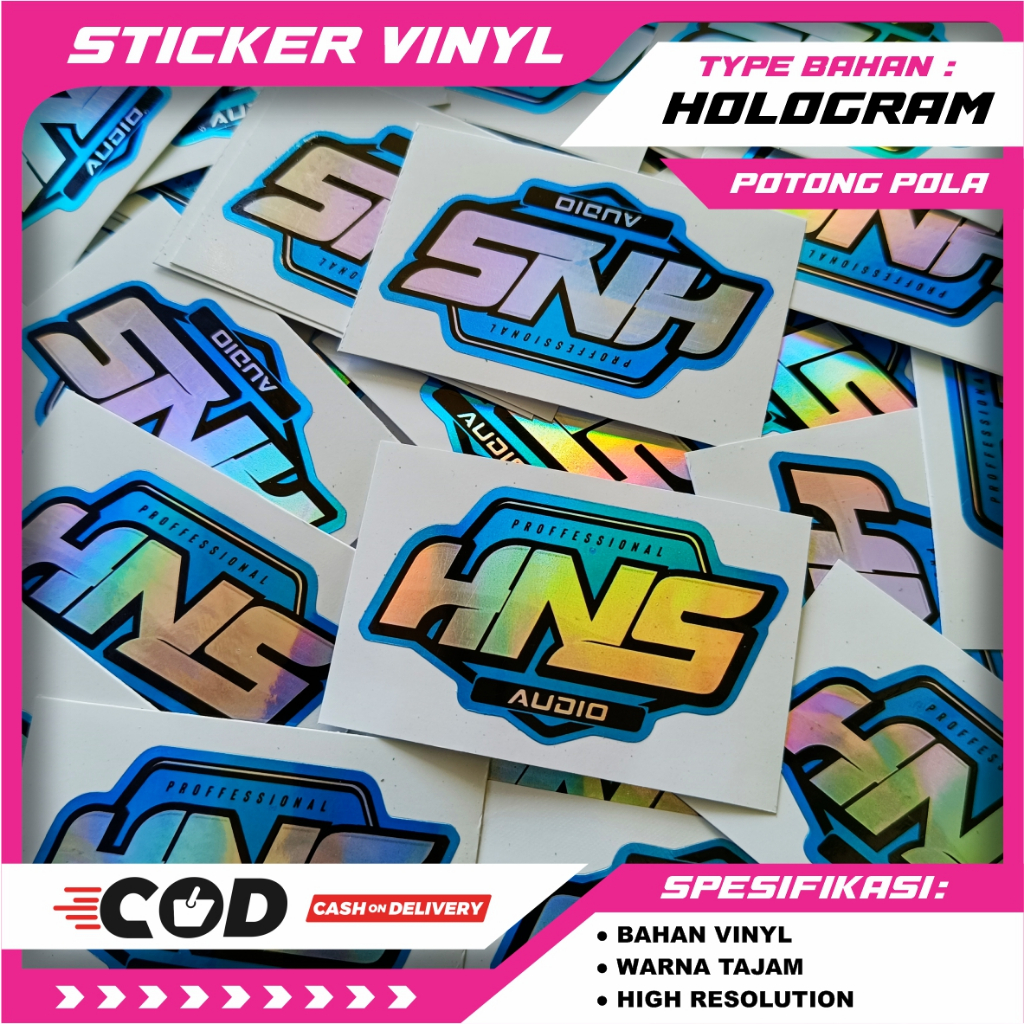 Jual STICKER SOUND SYSTEM - STICKER VINYL CUSTOM - STICKER LOGO A3 ...