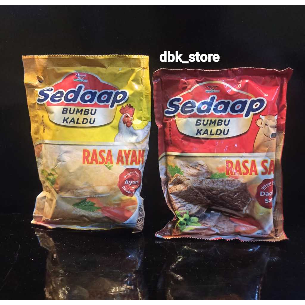 Jual Sedap bumbu kaldu ayam / sapi 250g | Shopee Indonesia