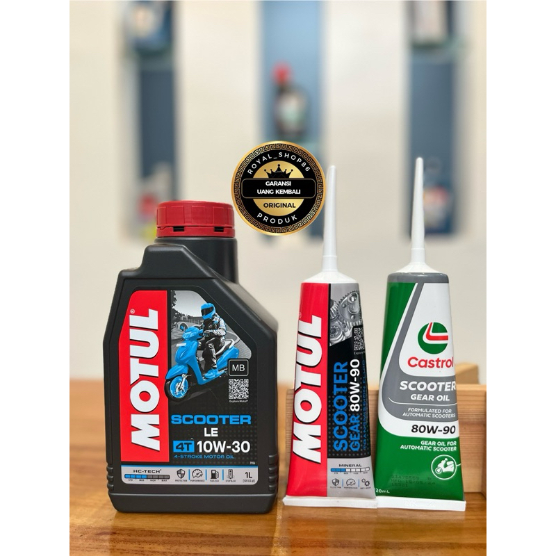 Jual OLI MOTUL SCOOTER LE 10W-30 1 LITER (BIRU) OLI MOTUL MATIC 1 LITER ...