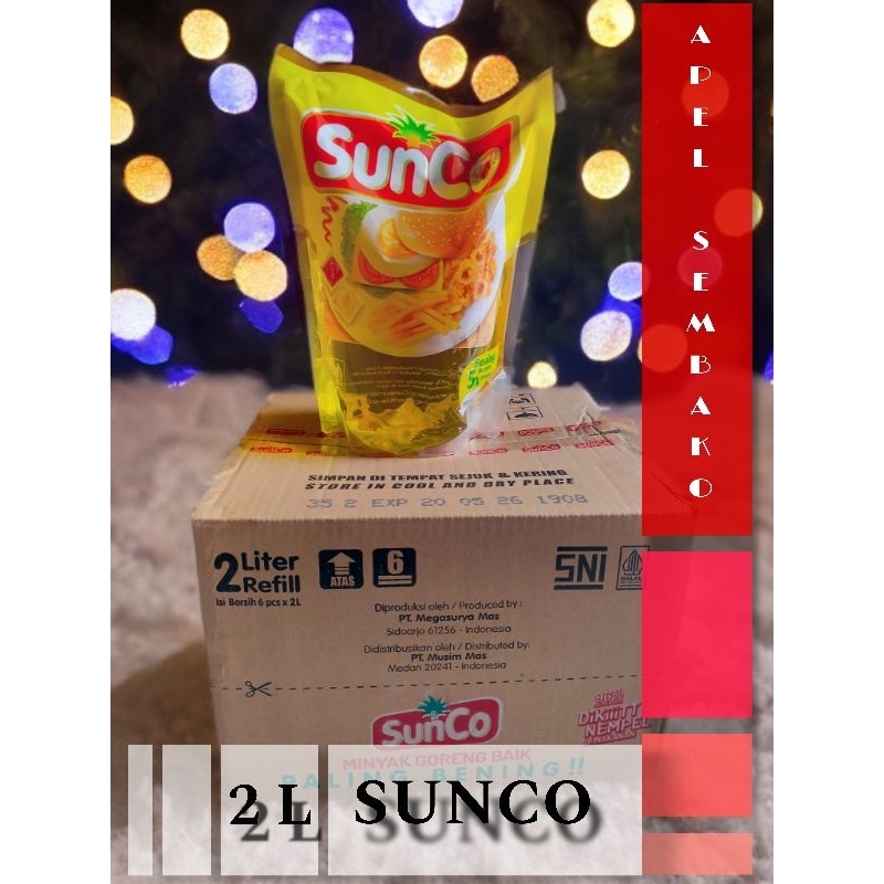 Jual Sunco 2 Liter kartonan ( KARDUS BARU ) | Shopee Indonesia