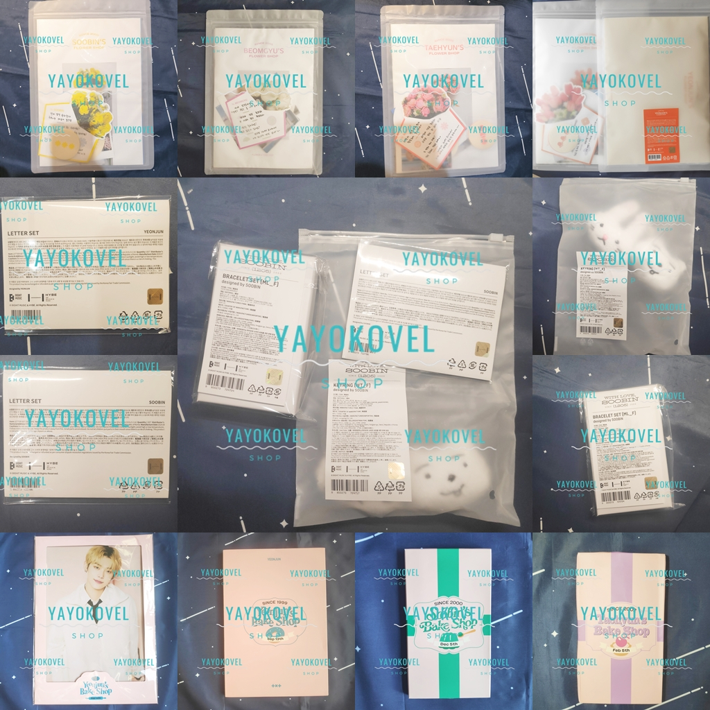 Jual [READY]! TXT - BIRTHDAY MERCH - SEALED - WITH LOVE - FLOWER SHOP ...