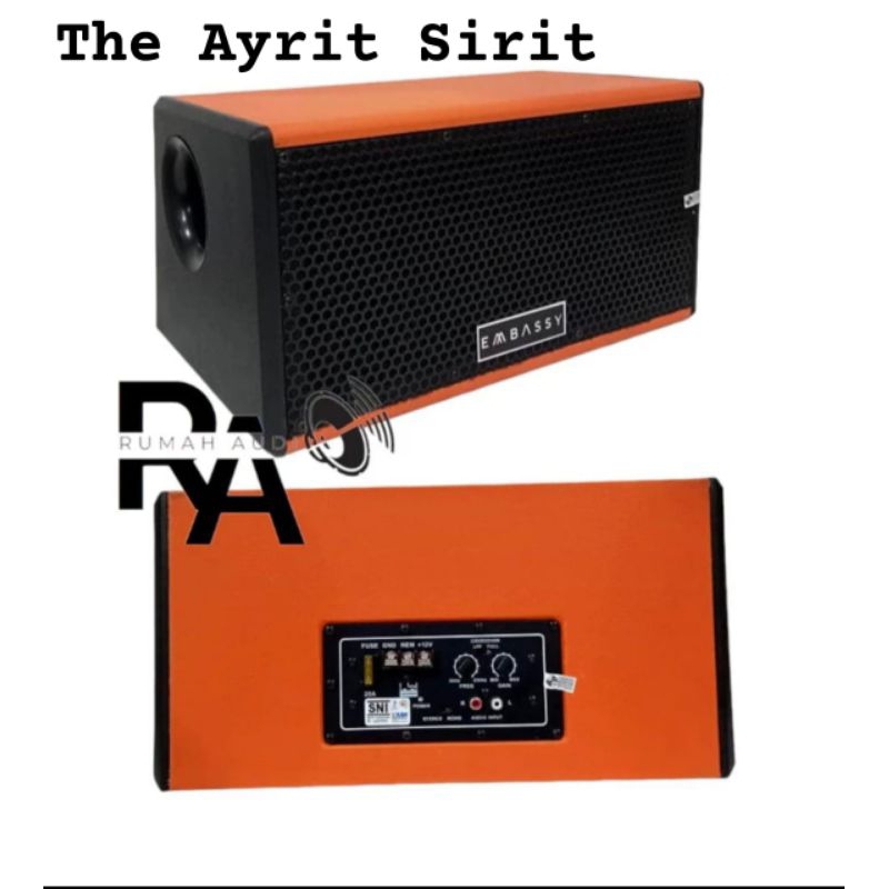 Jual Subwoofer Aktif Double 5 inch - Troy Embassy - The Syryt Aggeung ...