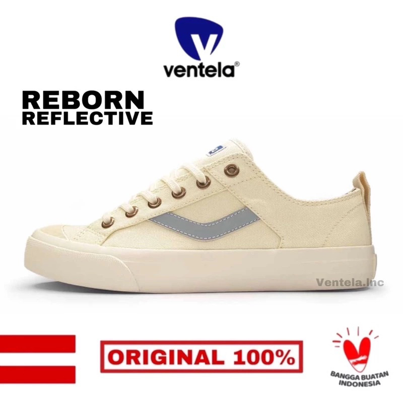 Jual Sepatu Ventela Reborn Low Cream Original Evil x Papa Gading ...