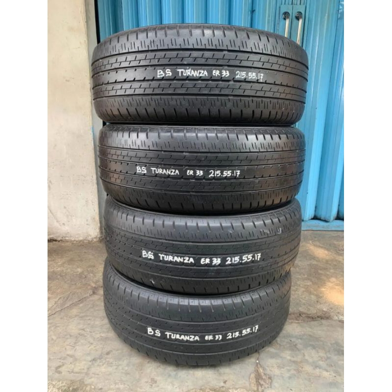 Jual Ban mobil R17 Ban mobil second ukuran 215/55/17 merk bridgestone ...