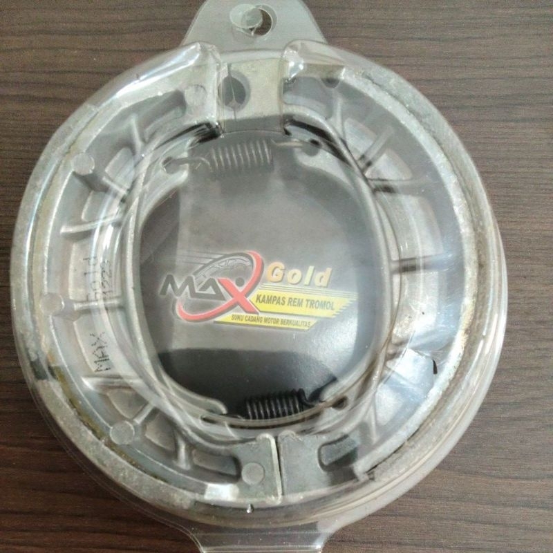 Jual KAMPAS REM BELAKANG Supra (Max Gold) Kampas Tromol Belakang Motor ...
