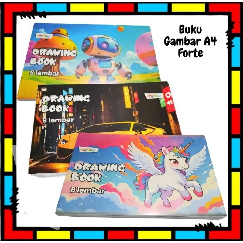 Jual Buku Gambar A4 Forte | Shopee Indonesia