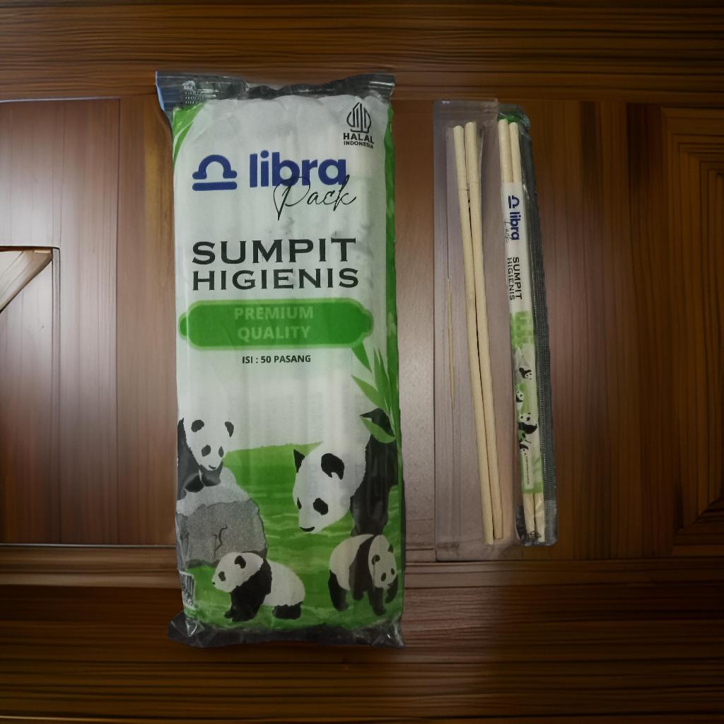 Jual 50 Pasang Sumpit Bambu + Tusuk Gigi Steril Higienis / Sumpit Mie ...