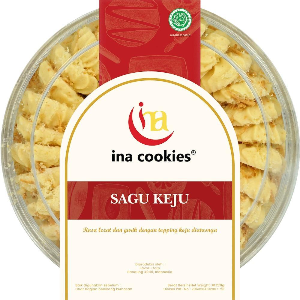 Jual Sagu Keju - Kue Kering Premium Toples Reguler by Ina Cookies (RAPUH) | Shopee Indonesia