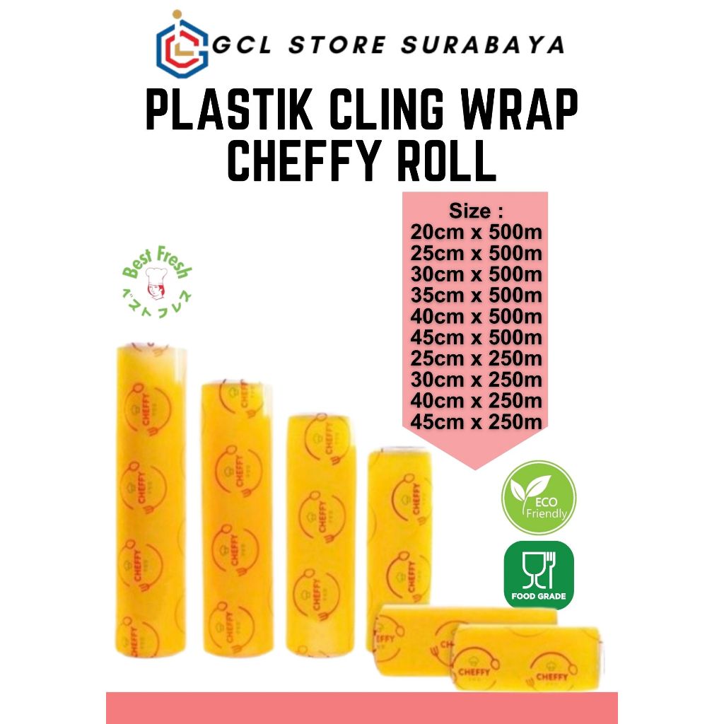 Jual Plastik Wrapping Cling | PLASTIK MAKANAN I FOOD WRAPPING | CHEFFY ...