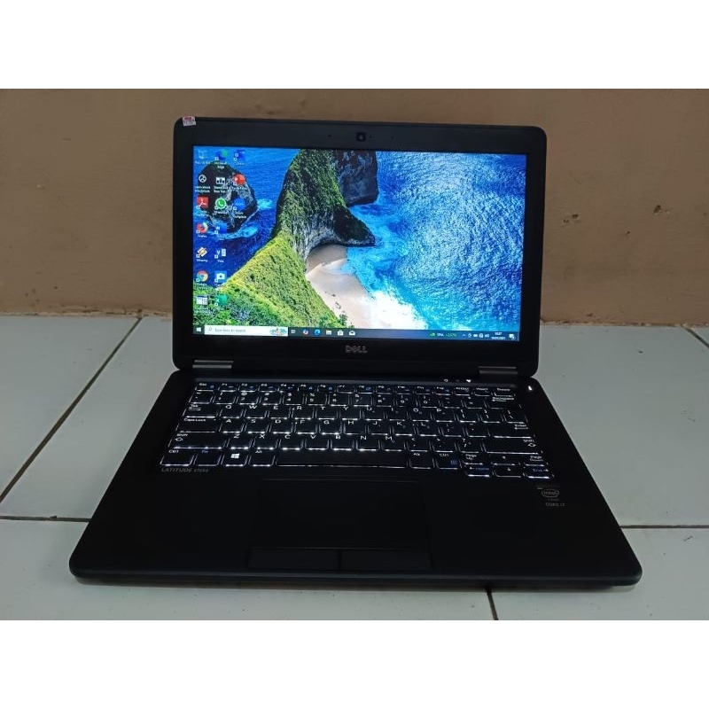Jual Laptop DELL Latitude E7250 Core i7 Gen 5 Ram 8GB SSD 256GB Camera ...