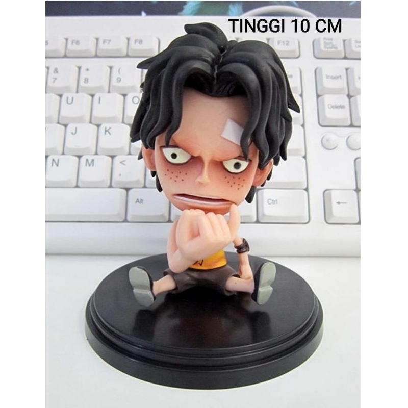 Jual Action Figure One Piece Luffy Victory Peace Sign Anime Chibi ...