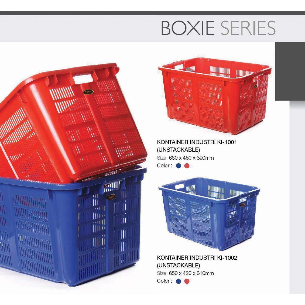 Jual KONTAINER INDUSTRI (UNSTACKABLE & STACKABLE) - MEREK TAIWAN ...