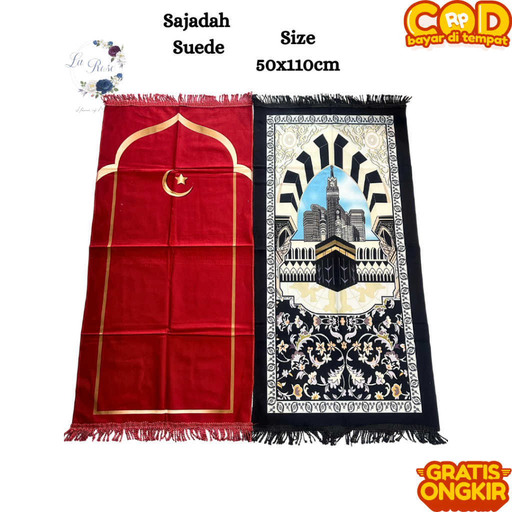 Jual Sajadah Suede Sajadah Turkey Merek XHX888, Sajadah Kanebo Motif ...