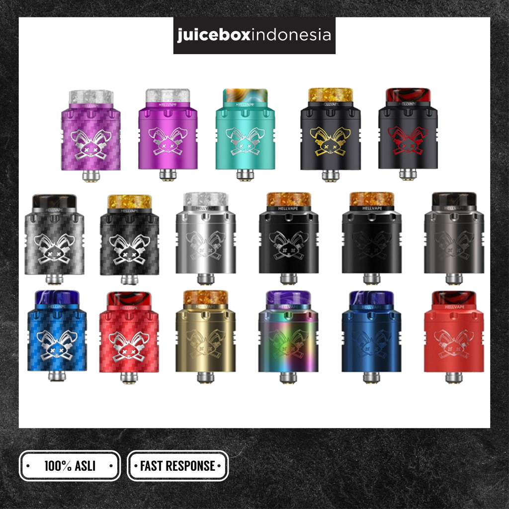 Jual Dead Rabbit V3 RDA Authentic by Hellvape | Shopee Indonesia