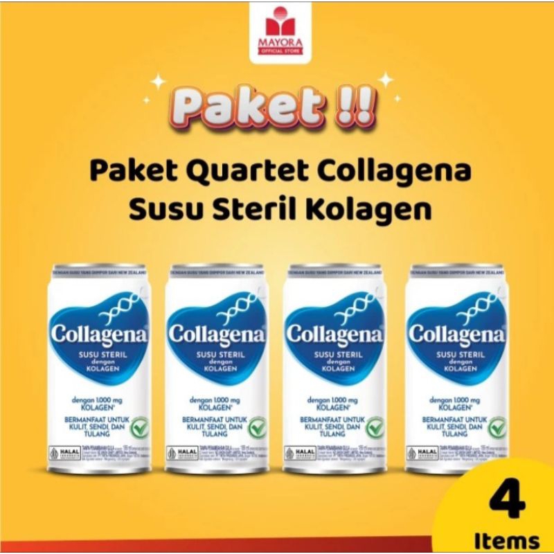Jual Susu steril Collagena paket quartet (4 kaleng) | Shopee Indonesia