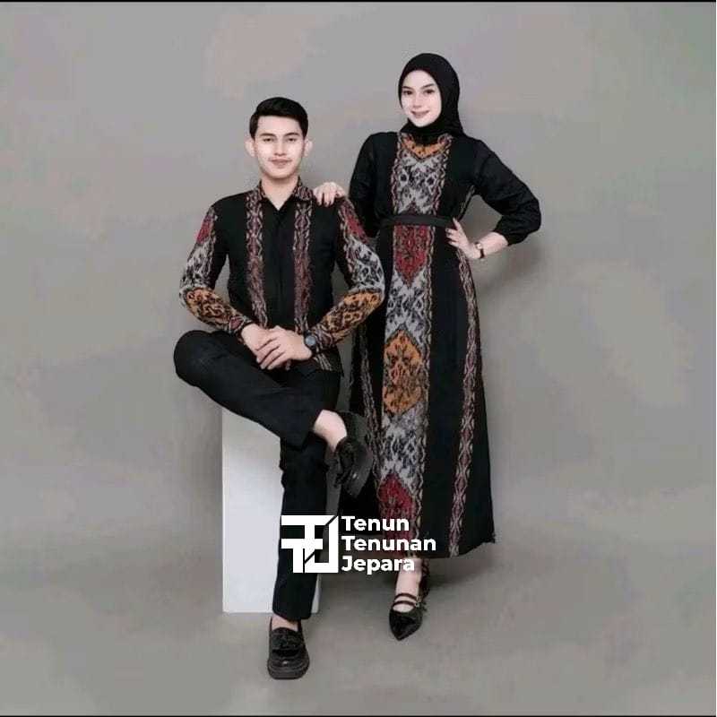 Jual BAJU SARIMBIT TENUN TROSO - BAJU COUPLE TENUN TRADITIONAL ...