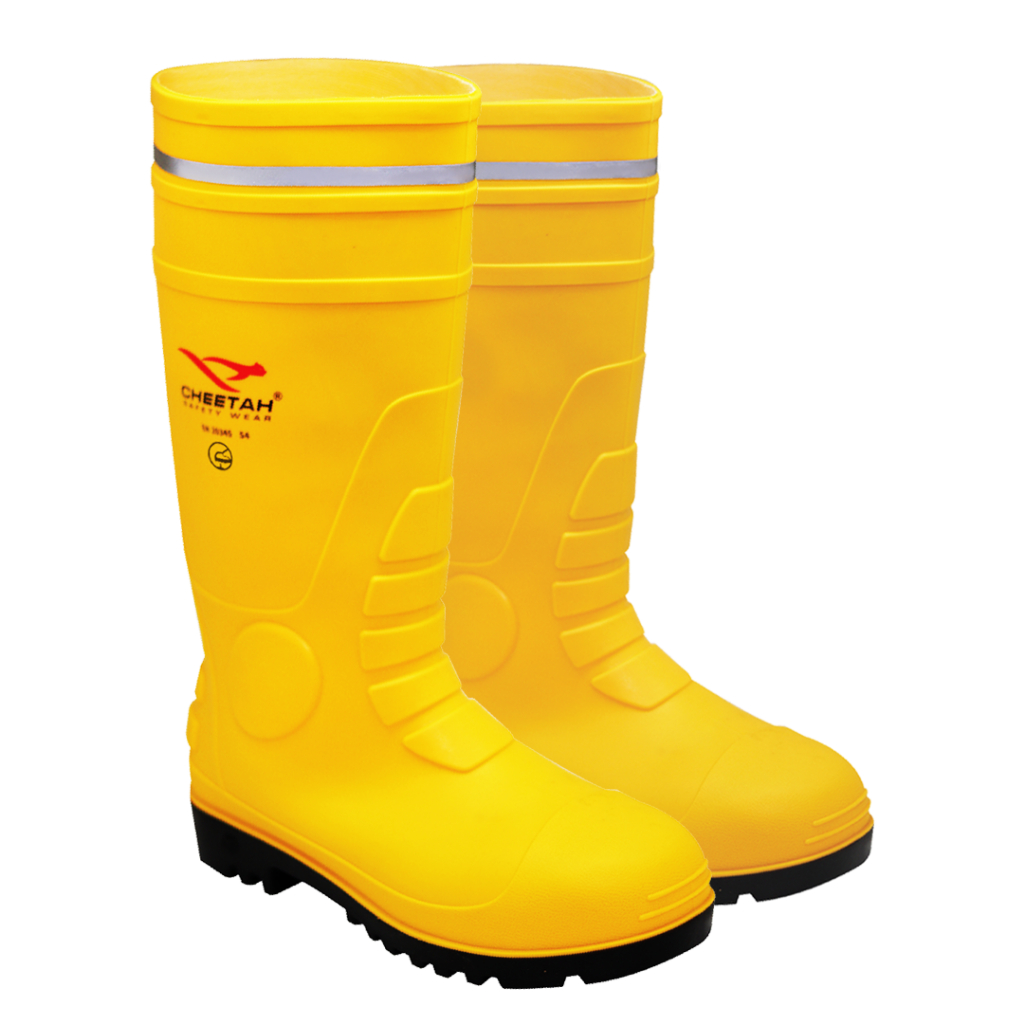 Jual Sepatu Safety CHEETAH 9202KS Safety Shoes S3 PVC Boots (Steel Toe ...