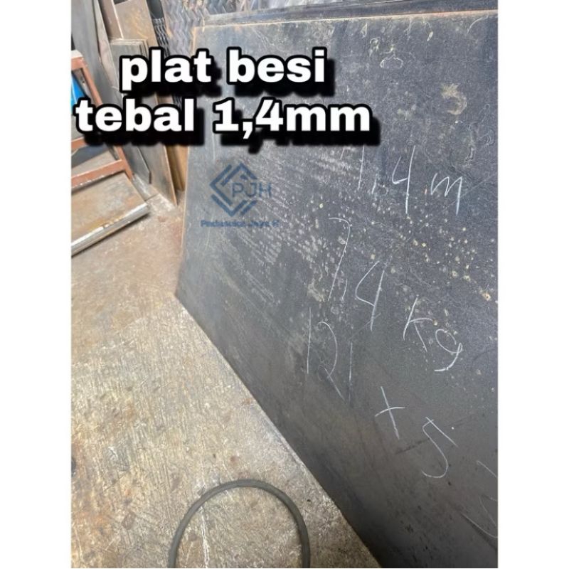 Jual Plat besi eser hitam polos ketebalan 1,4mm. ukuran mulai 20x20cm ...
