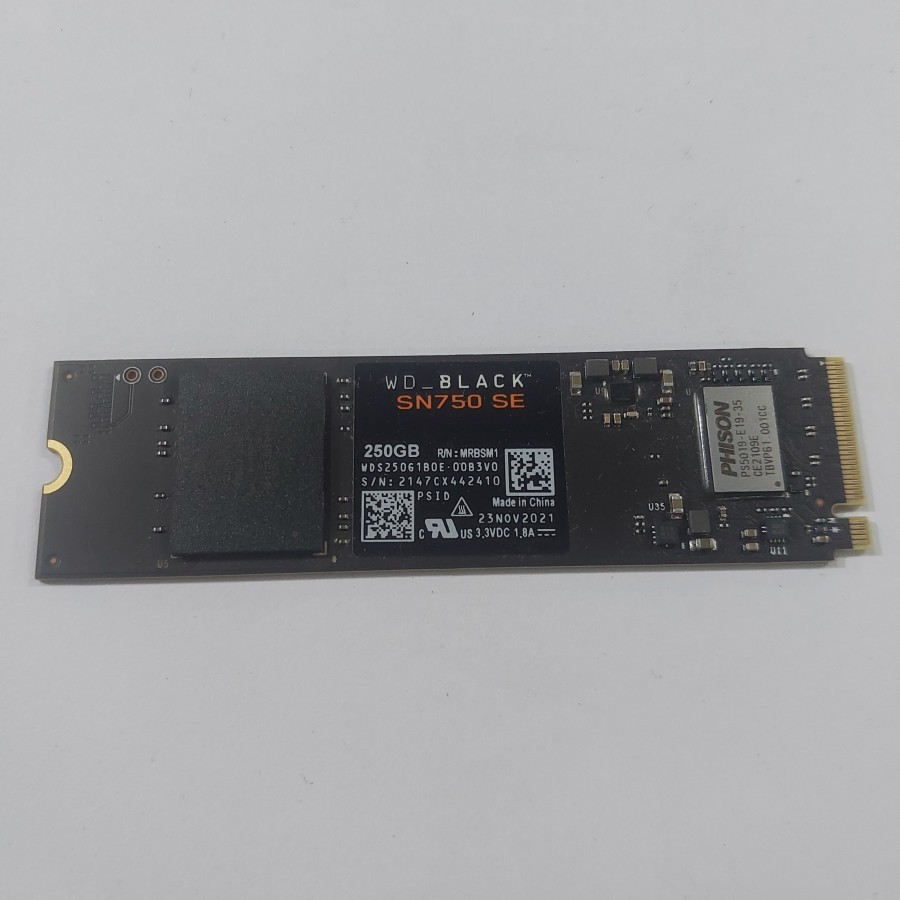 Jual SSD M.2 Nvme 250Gb WD Black SN750SE 250Gb 2280 PCIe Gen4 x4 Second ...