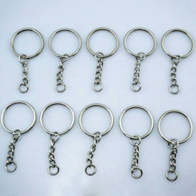 Jual Ring Gantungan Kunci / Besi Keychain (5pcs) | Shopee Indonesia
