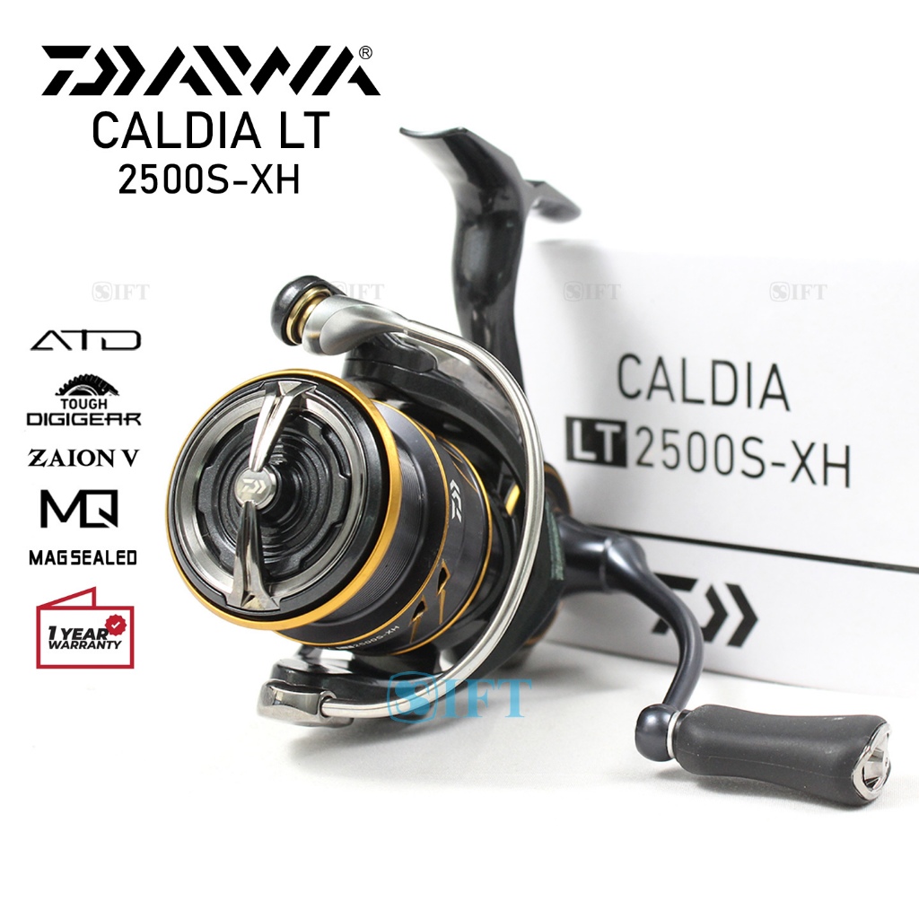 Jual Reel DAIWA CALDIA LT 2500 3000 S CXH | Power Handle Zaion V | Spinning Casting Pancing ...