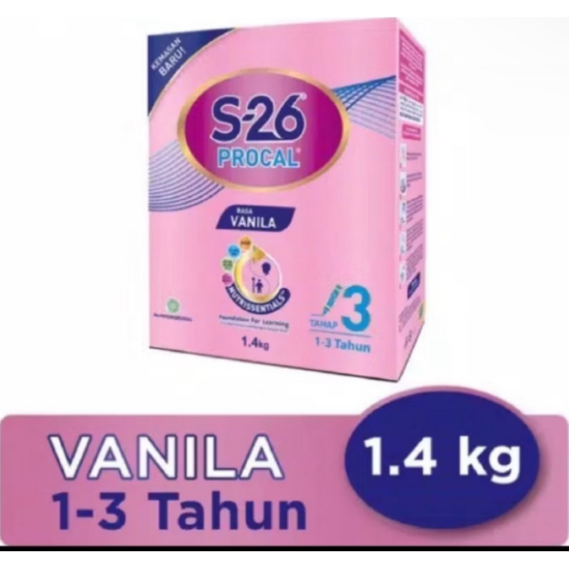 Jual S26 S-26 Procal Tahap 3 vanila 1400 gr | Shopee Indonesia