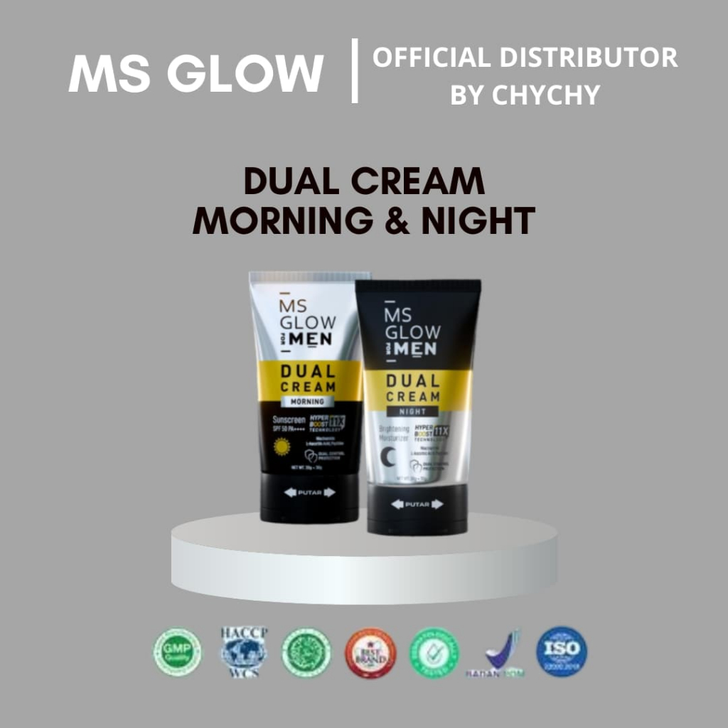 Jual MS Men - Dual Cream Men (Day and Night) | Shopee Indonesia