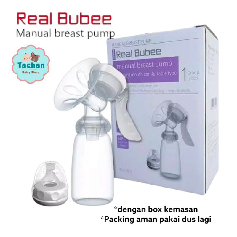 Jual Real Bubee Pompa Asi manual breast pump / Pompa Asi Tangan /pompa ...