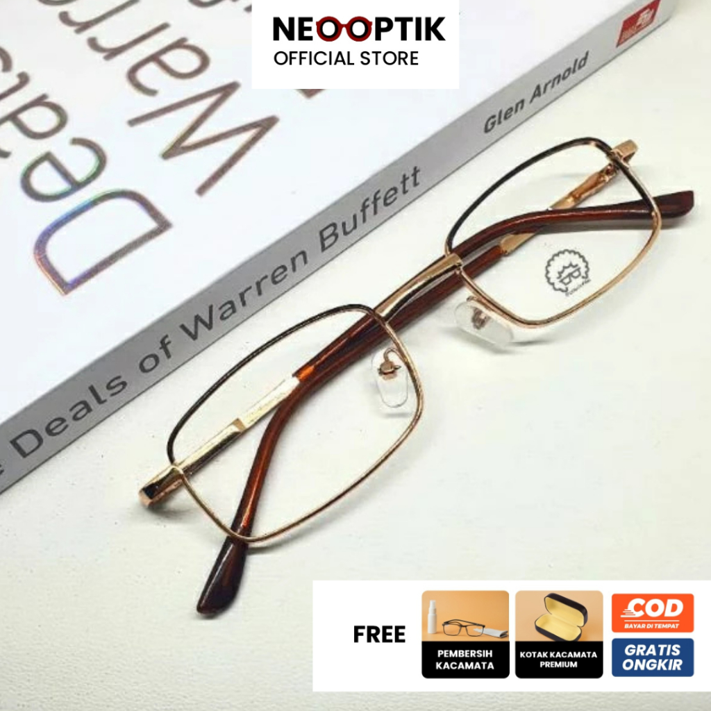 Jual NEO OPTIK - Kacamata Baca Pria Wanita Bisa Resep Dokter / Optk ...