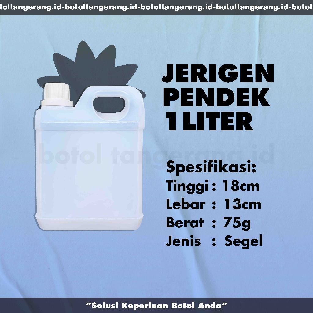 Jual (SATUAN) JERIGEN | DERIGEN | DIRIGEN | JERIKEN | WADAH BOTOL ...