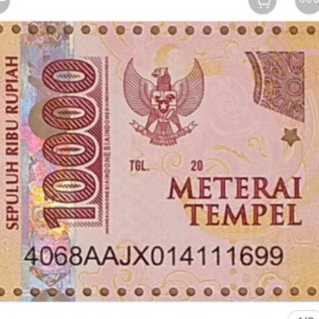 Jual Materai Pos 10000 | Shopee Indonesia