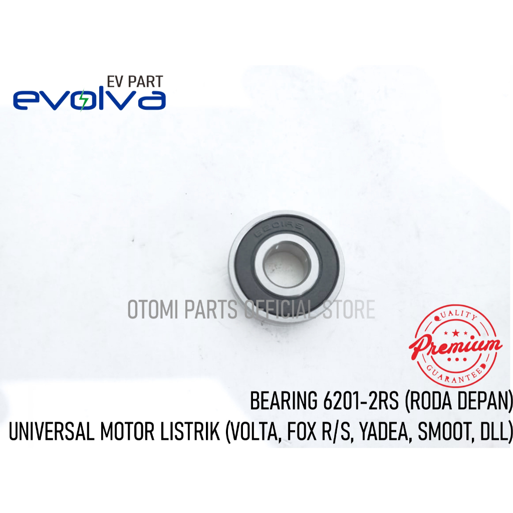 Jual EVOLVA/VOLTA - BEARING AS RODA DEPAN VOLTA SMOOT YADEA FOX R 6201 ...