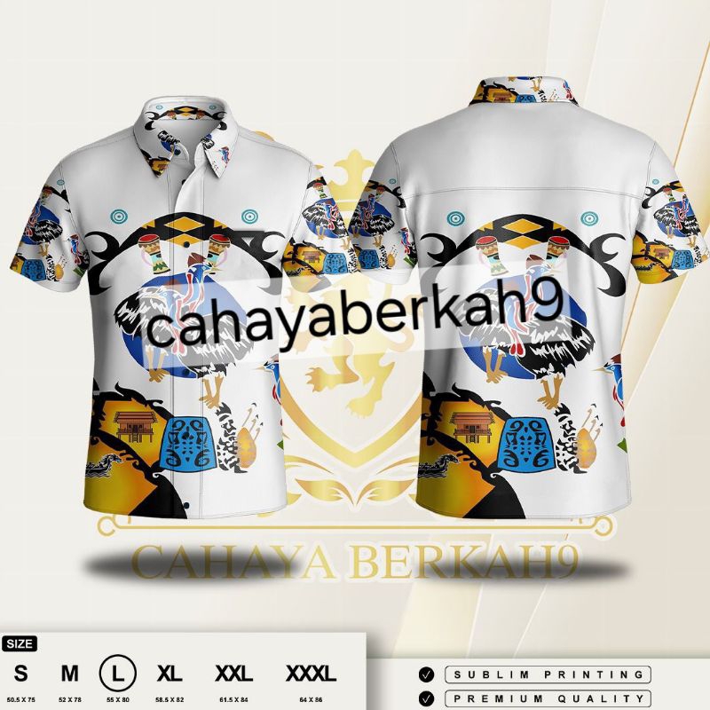 Jual Kemeja Batik Kasuari Premium pendek | Shopee Indonesia