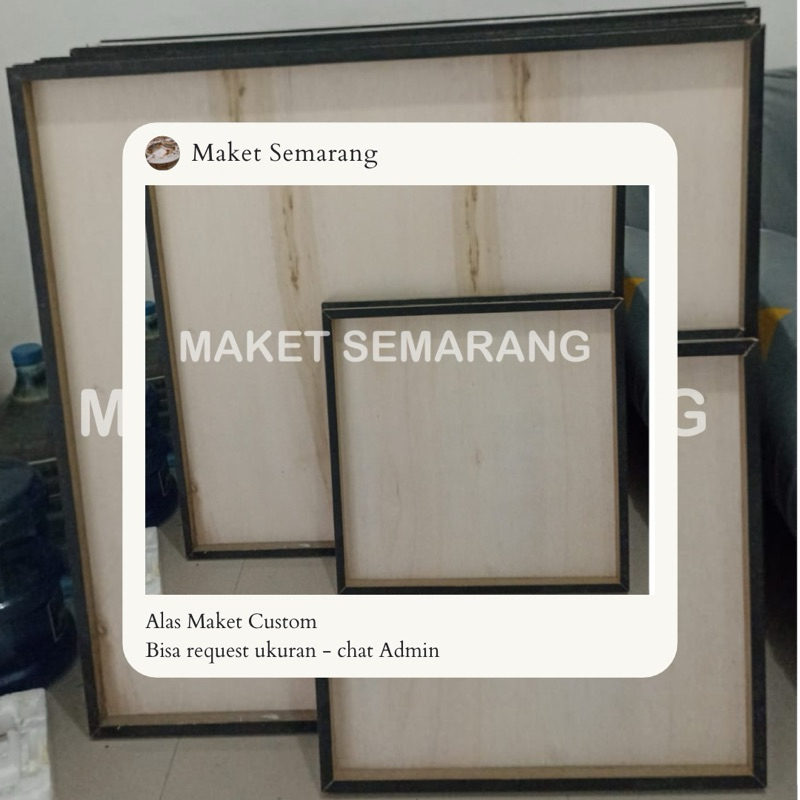 Jual Papan Alas Maket Custom | Shopee Indonesia