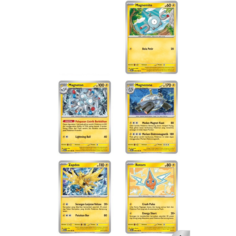 Jual Kartu Pokemon tipe Listrik - Pokemon Booster Pack Kilat Rasi ...