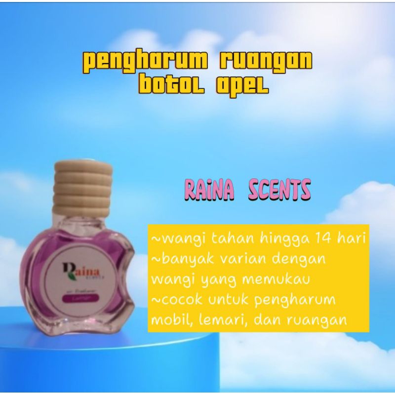 Jual Parfum mobil/Parfum gantung botol apel 10ml | Shopee Indonesia